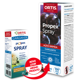 Propex Spray: ajuda no suporte ao sistema imunitário; suavizar a garganta